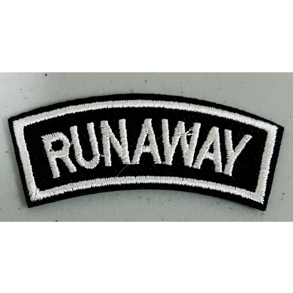 Other | Runaway Banner Ironon Sewon Patch For Clothing | Poshmark